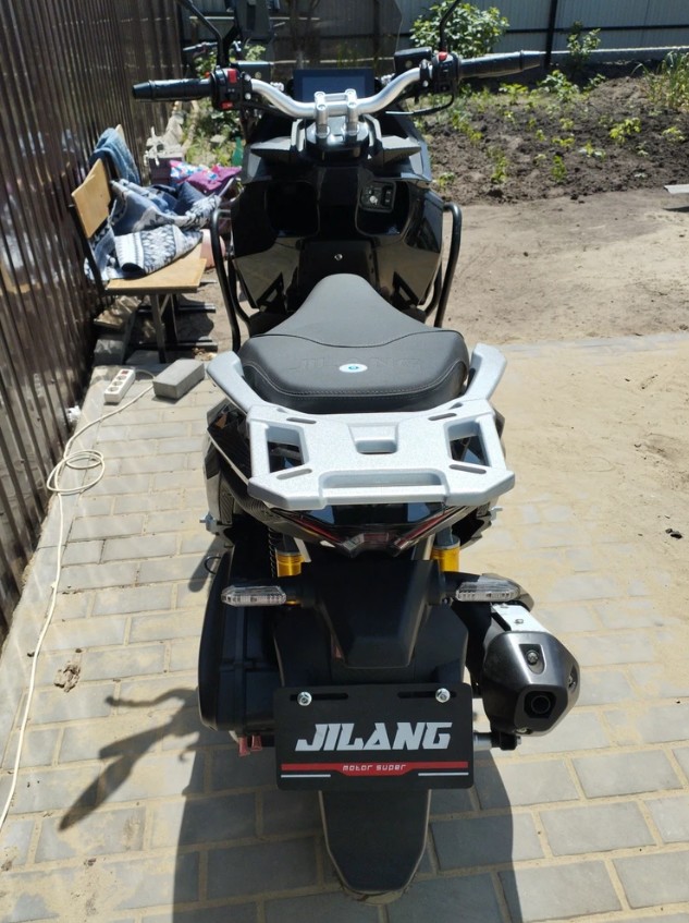Скутер Jilang ADV2 180 (49cc) EFI (2025, инжектор) (черный) купить в DarexMoto г. Казань